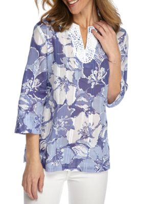 Womens Purple Tops Belk