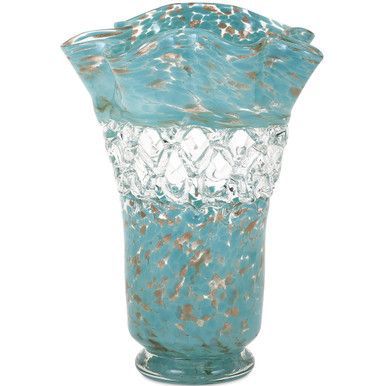 Imax Worldwide Imports Ithaca Web Glass Vase | belk