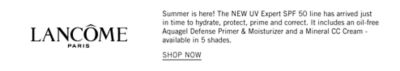 Lancôme | FREE Gift with Purchase! | belk