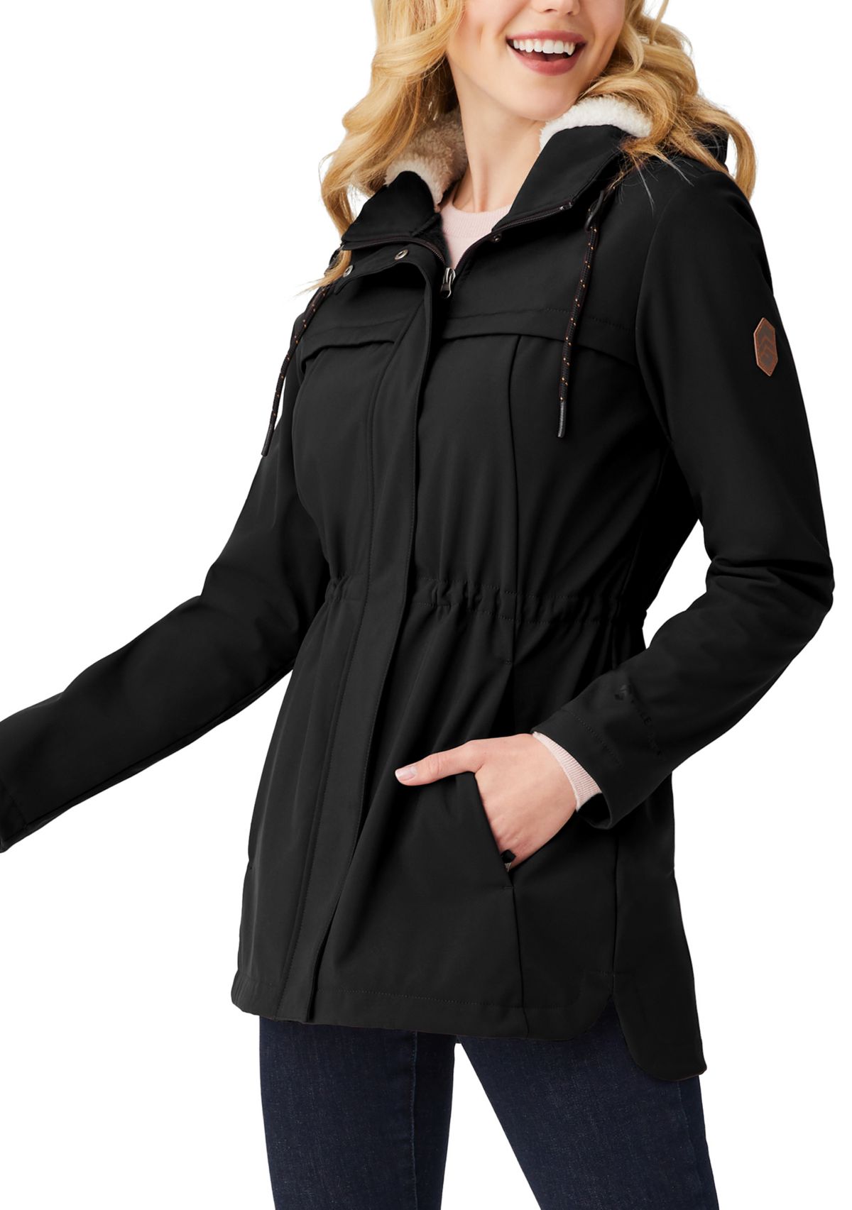 FREE COUNTRY Plus Size Softshell Anorak Jacket | Belk
