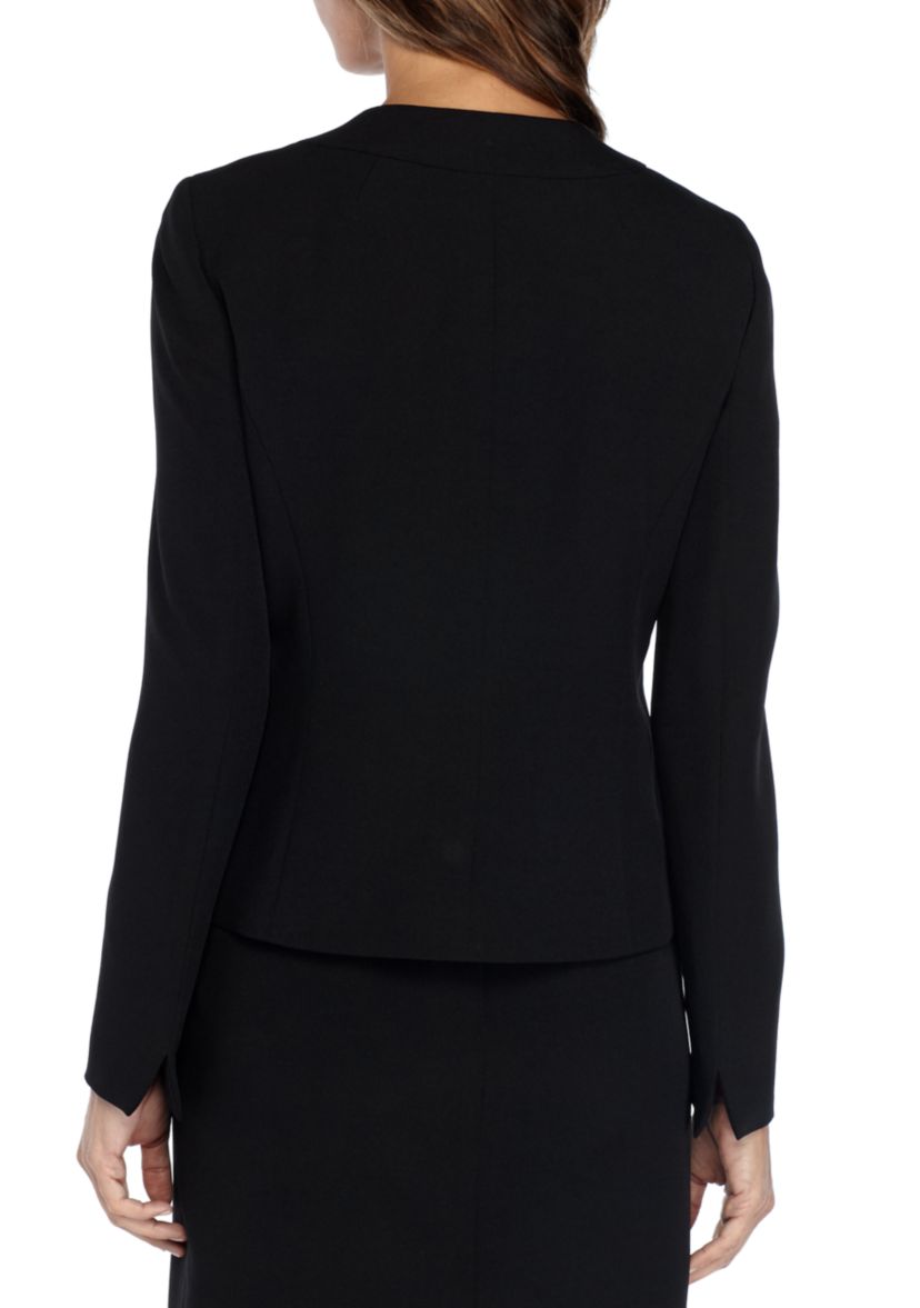 Kasper Embellished Flyaway Jacket | Belk