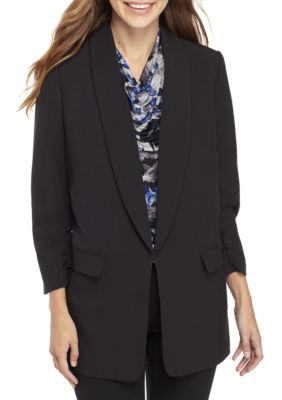 Kasper Long Shawl Collar Blazer | belk