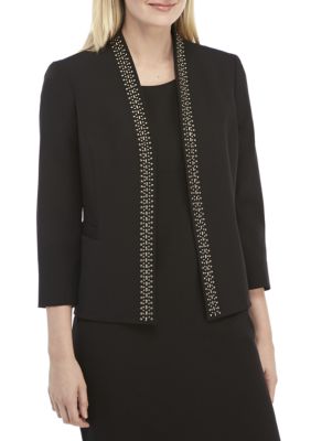 Kasper Petite Embellished Fly Away Jacket | belk