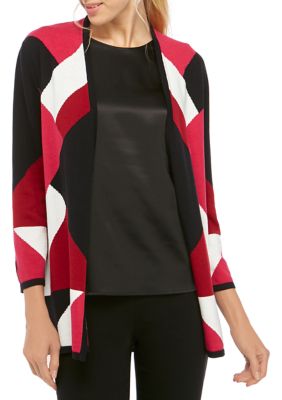 Kasper Women's Color Block Intarsia Sweater | belk