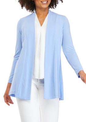 Kasper Women's Open Front Cardigan with Princess Seams | belk