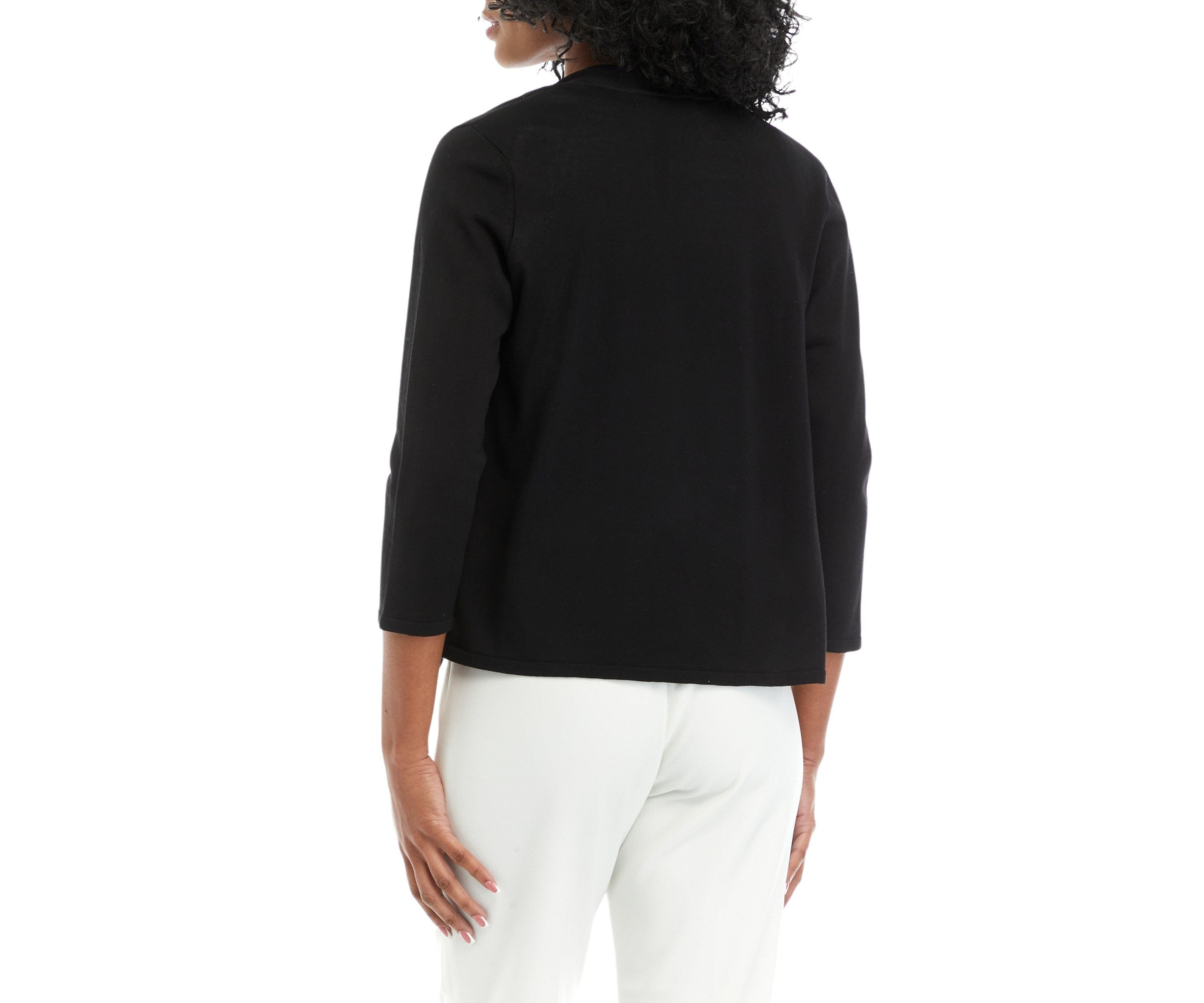 Kasper Women's Self Edge A-Line Cardigan | Belk