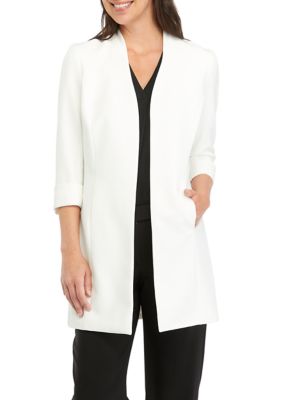 Kasper Petite Topper with Rolled Sleeves | belk