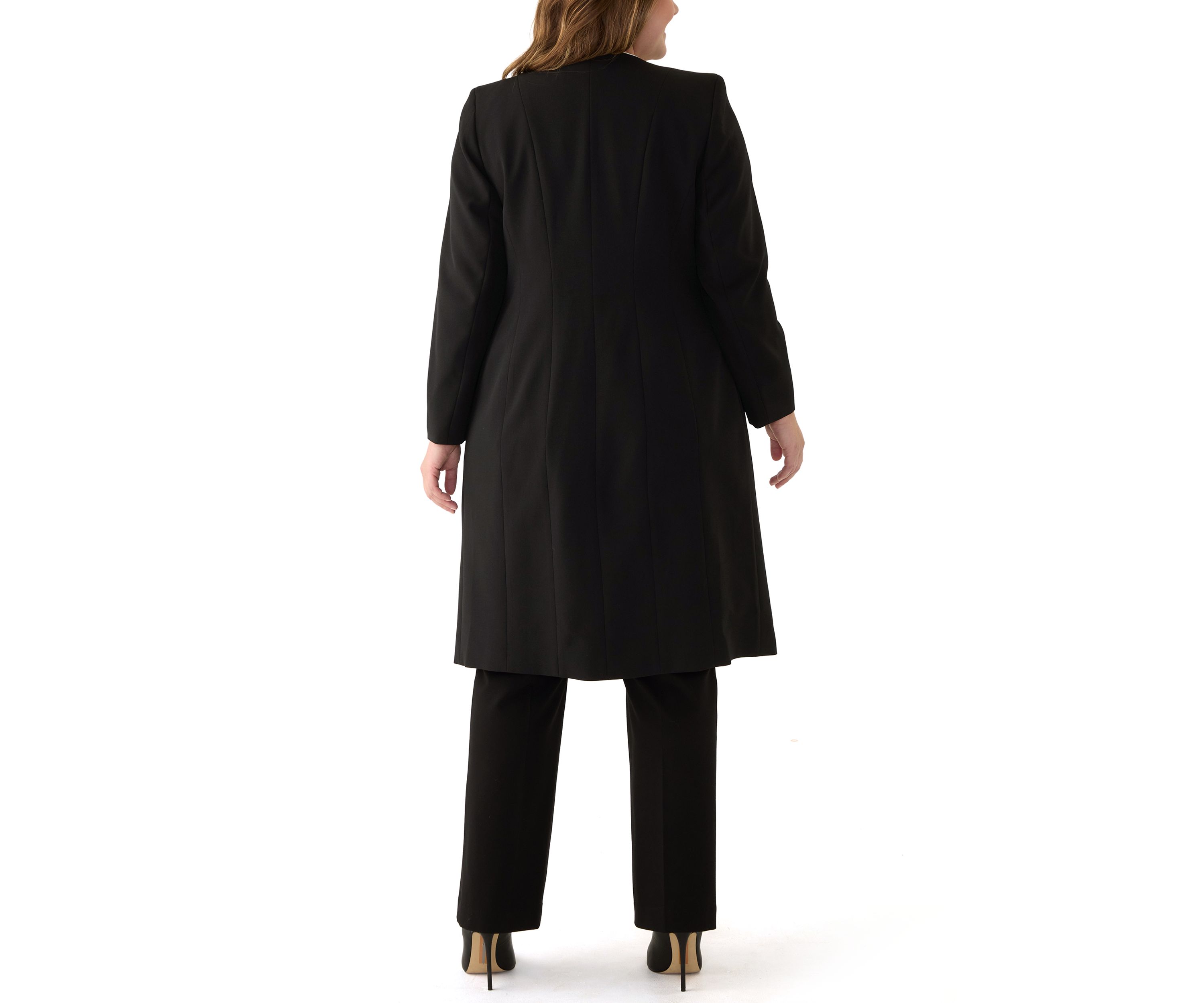 Kasper Plus Size Seamed Topper | Belk