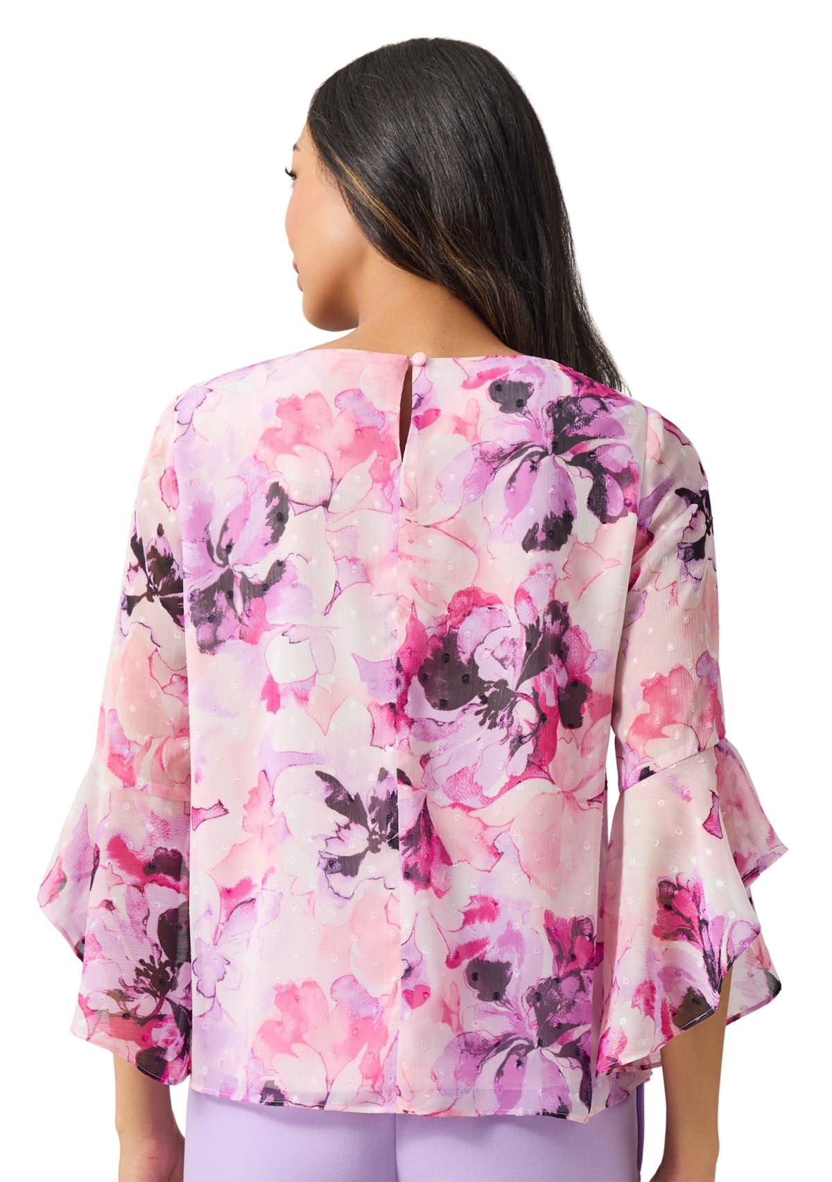 Kasper Women's Bell Sleeve Blouse | Belk