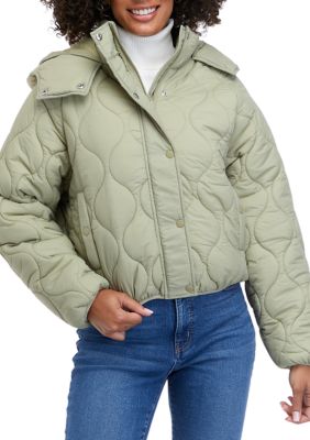 Coffee Shop Women's Onion Quilt Puffer Jacket | belk