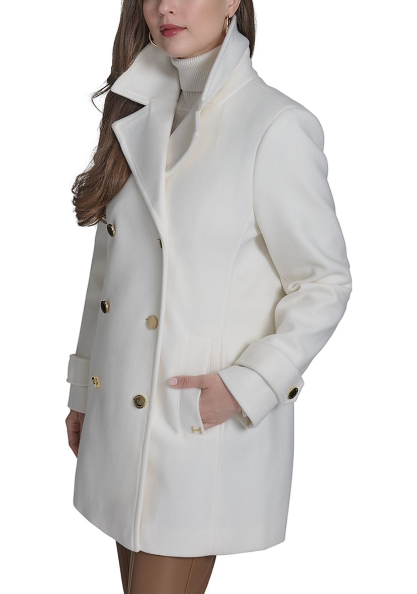 Halston Women's Double Breasted Coat | Belk