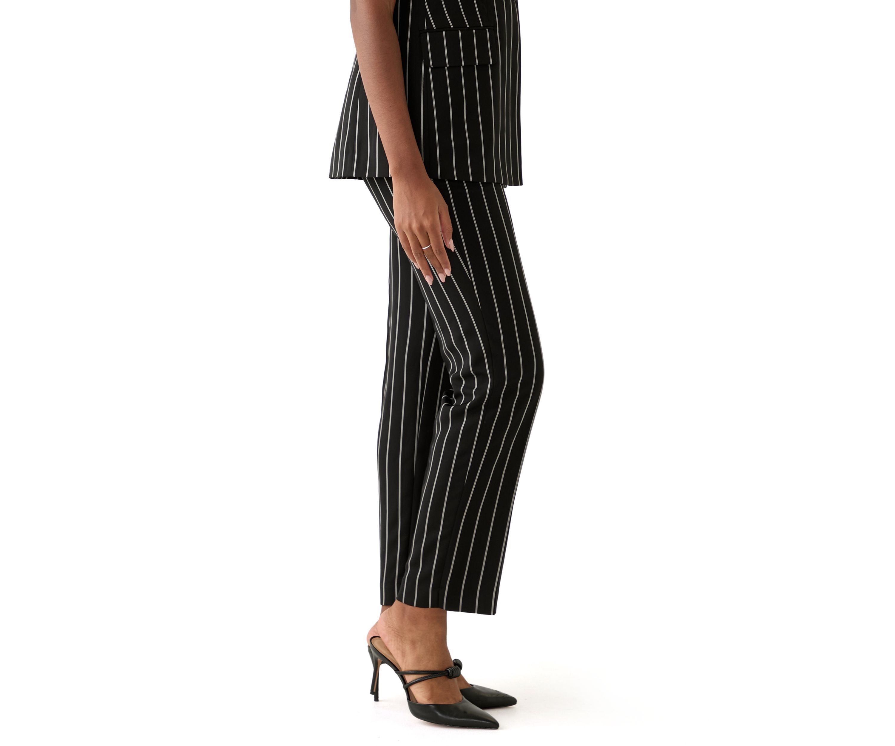 Anne Klein Women's Pull On Slash Pocket Trouser Pants | Belk