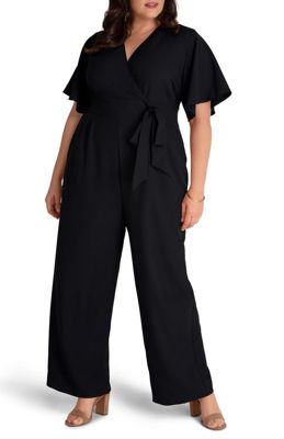 KIYONNA Women's Plus Size Charisma Crepe Jumpsuit | Belk