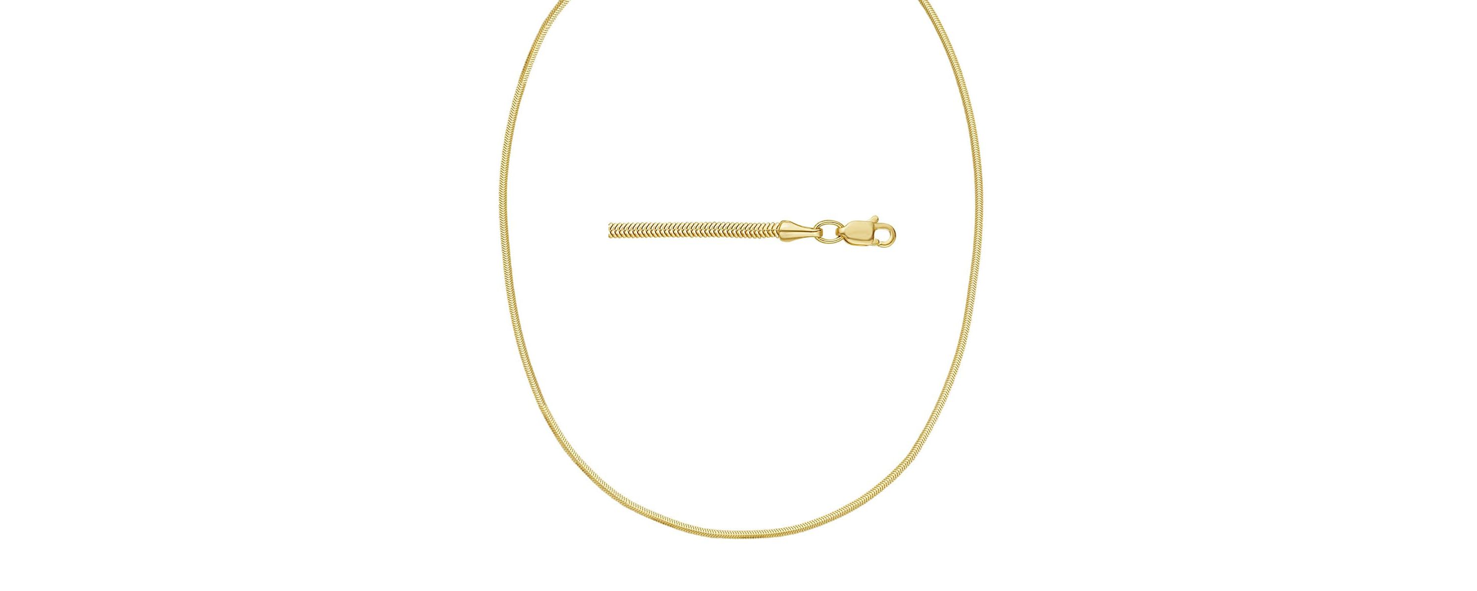 Kylie Harper Unisex 14k Gold 2mm Snake Chain Necklace | Belk
