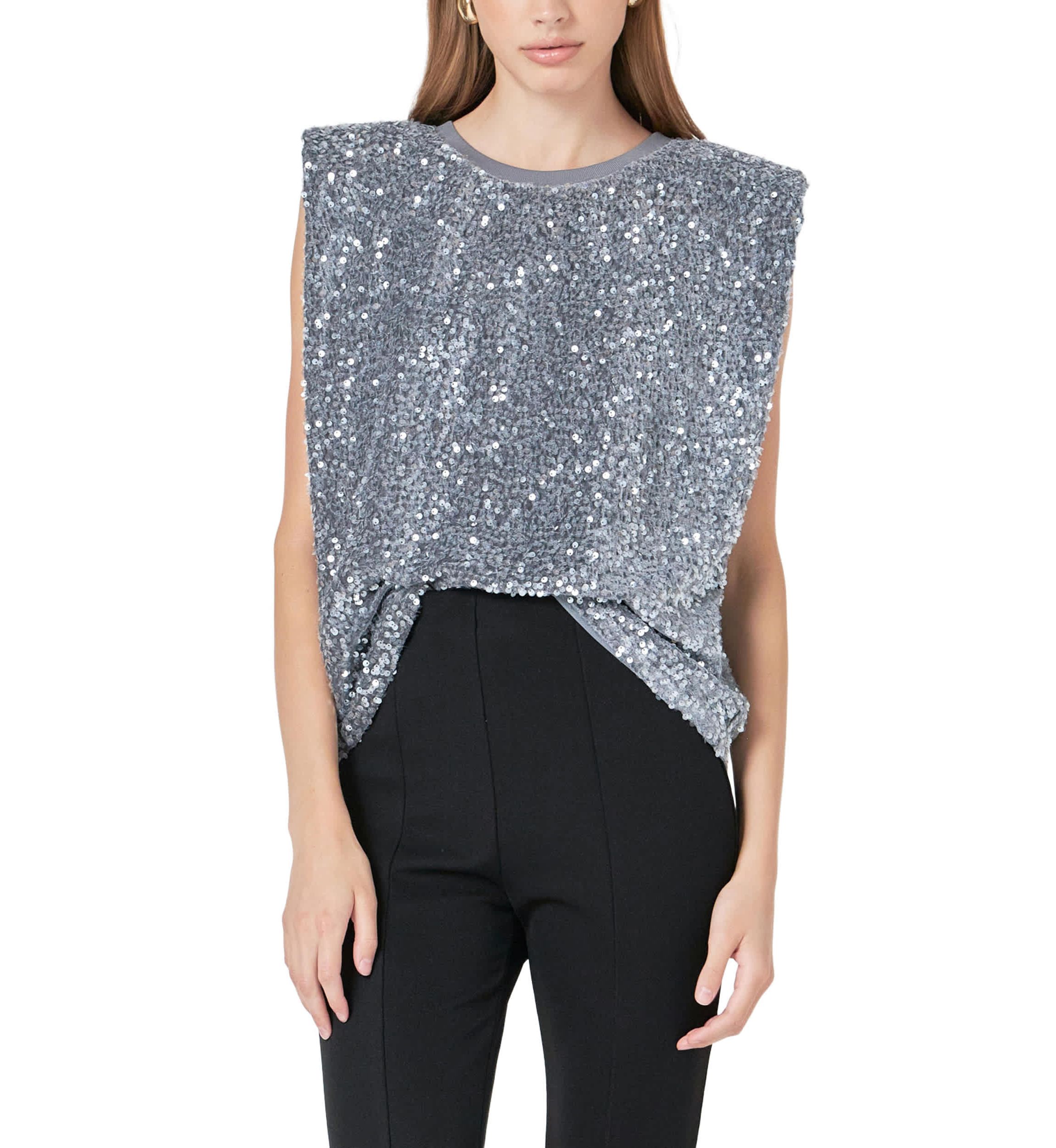 Endless Rose Sequin Embellished Top | Belk