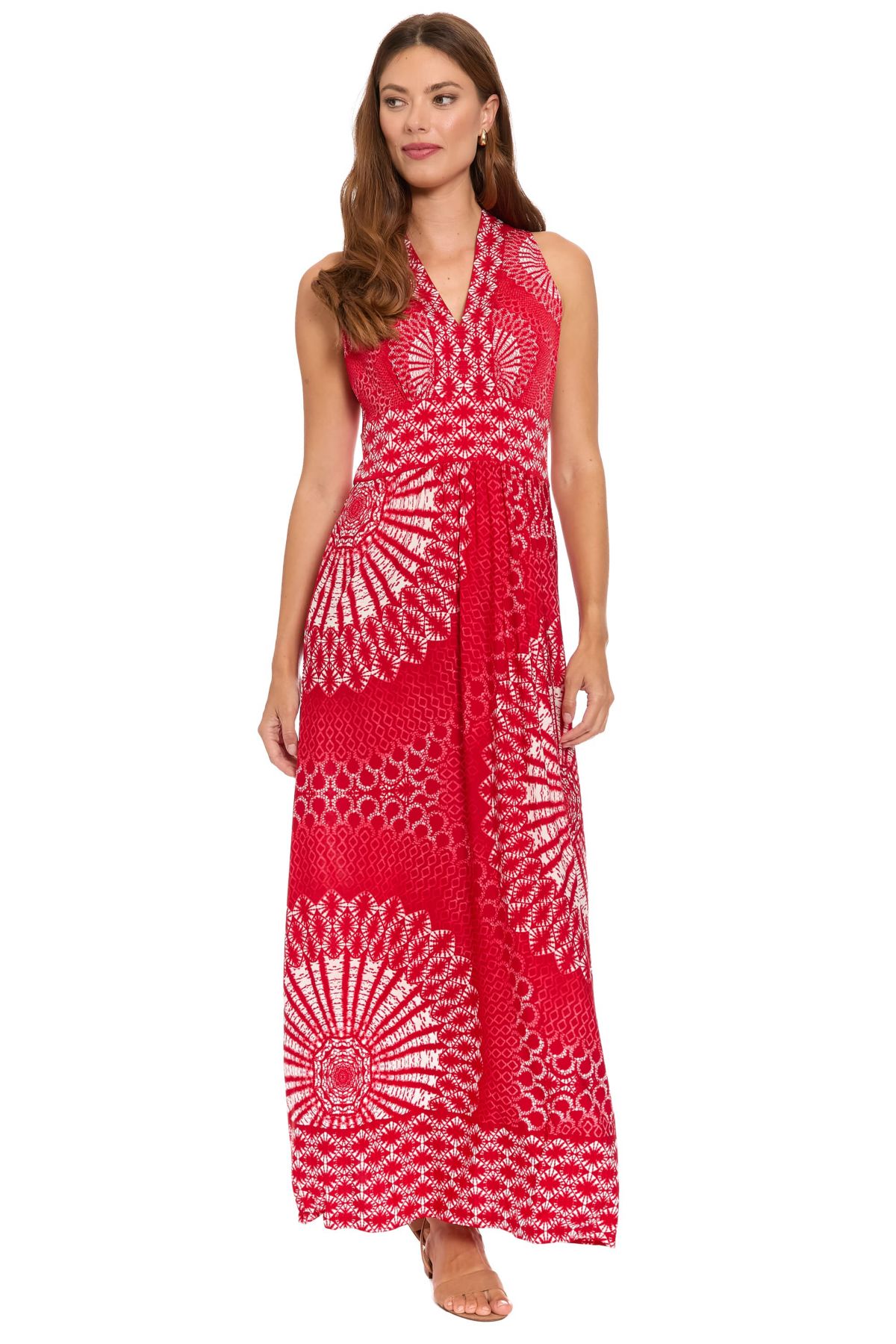 V-NECK SLEEVELESS MAXI | Belk