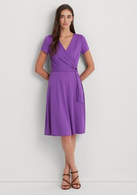 Lauren Ralph Lauren Surplice Jersey Dress | belk