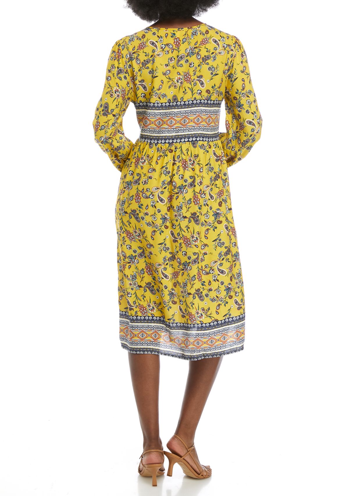 Luxology™ Women's Boho Border Midi Dress | Belk