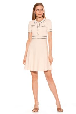 Alexia Admor Jenna Knitted Fit And Flare Dress | belk