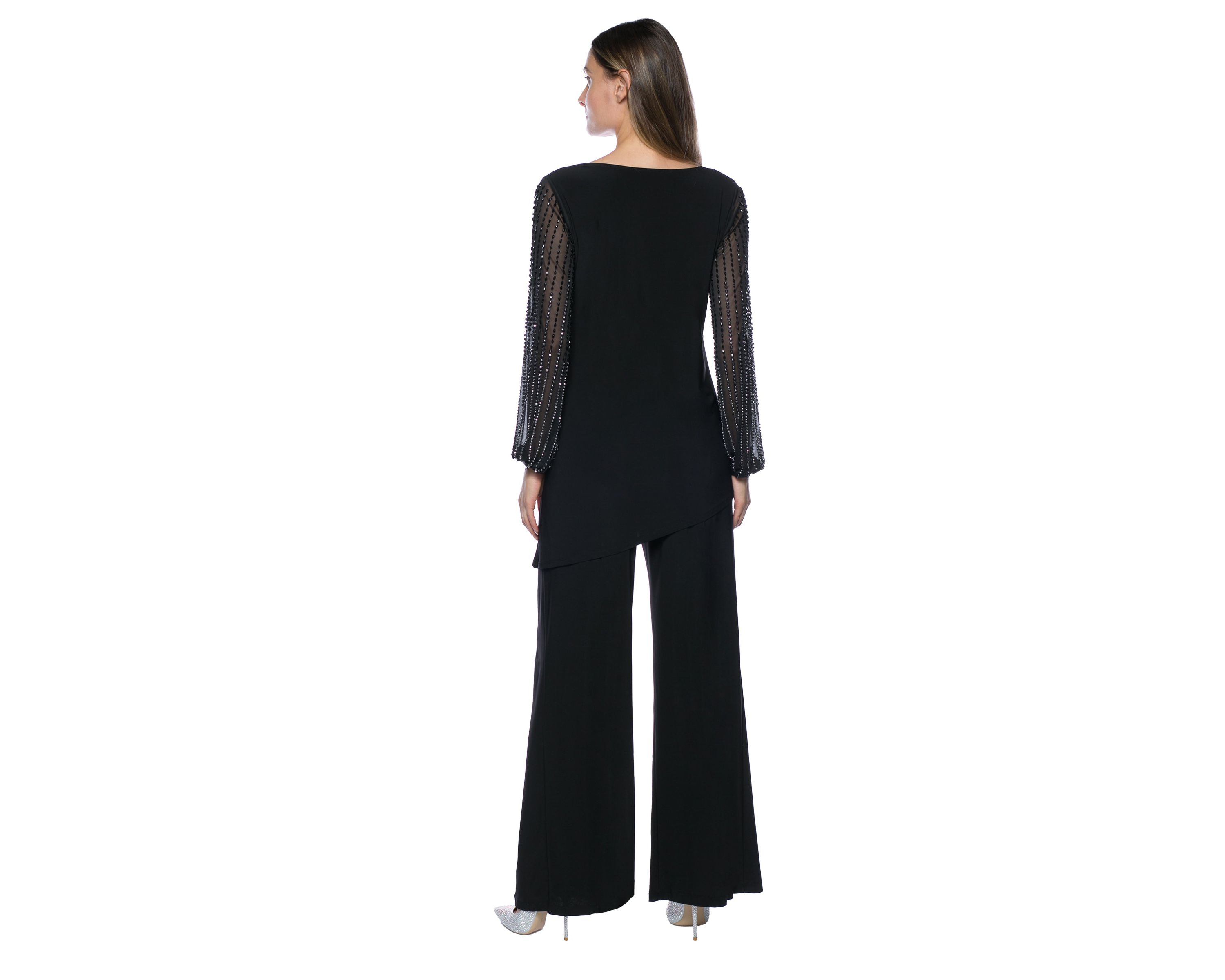 Marina Beaded 2-Piece Pant Set | Belk