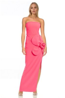 Jewel Badgley Mischka Strapless Flower | Belk