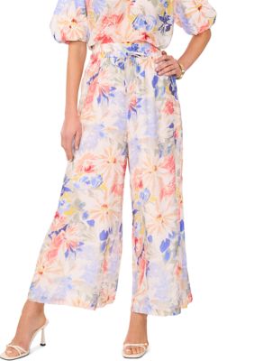 Vince Camuto Petite Pull On Pants with Angled Hem | Belk