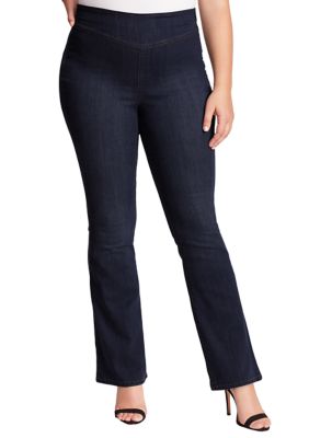 Jessica Simpson Plus Size Lorae Flare Leg Jeans | belk