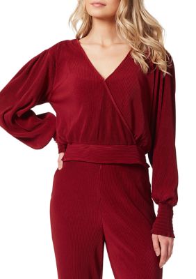 Jessica Simpson Cleo Wrap Top | belk