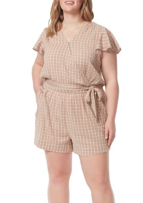 Jessica Simpson Plus Size Ilona Romper | belk