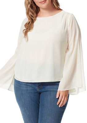 Jessica Simpson Plus Size Monique Top | belk