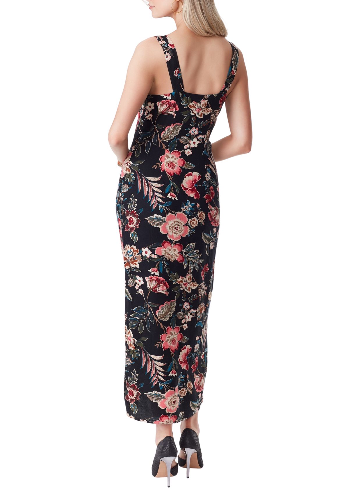Jessica Simpson Rosalyn Long Sleeve Maxi Dress | Belk