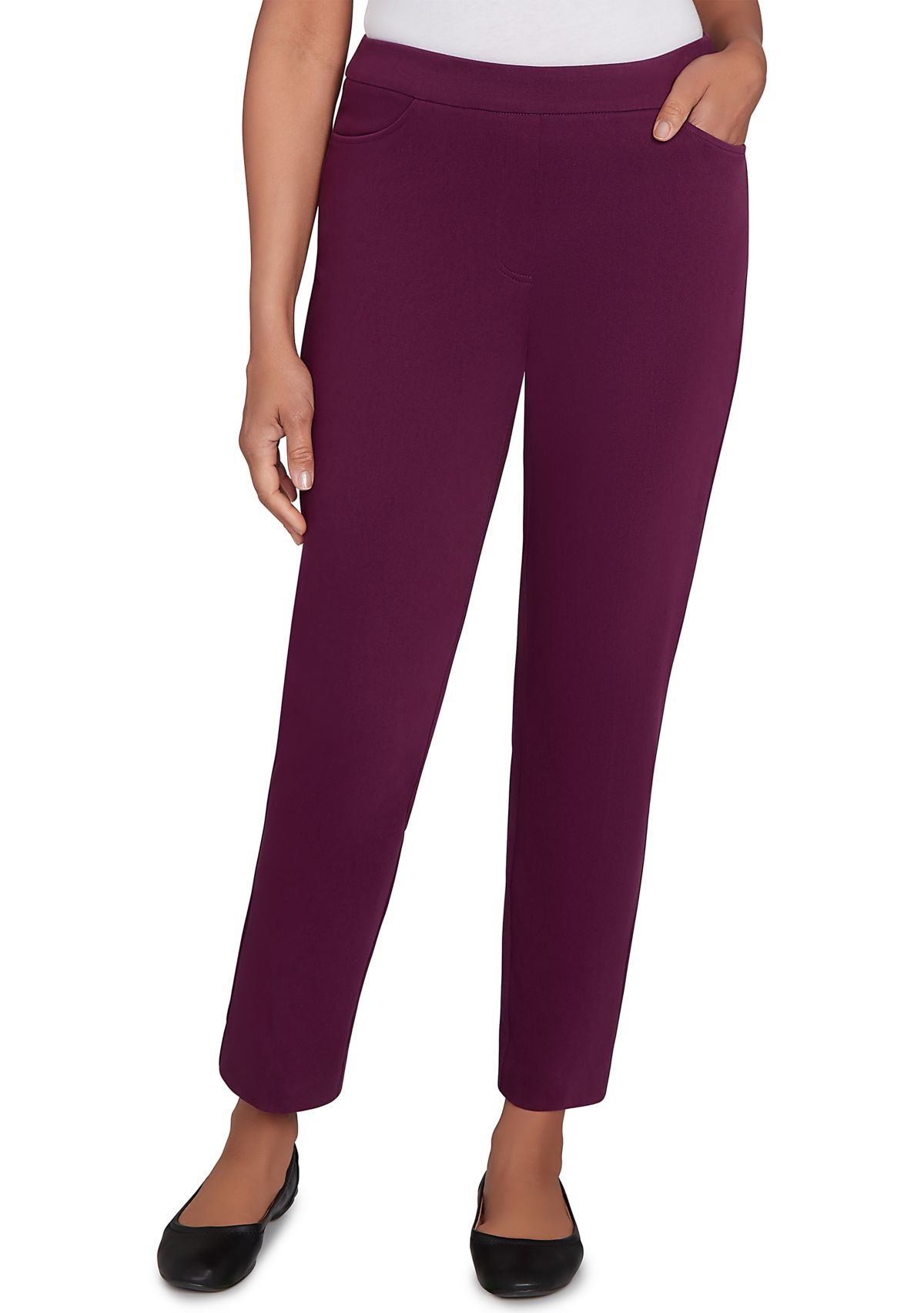 Alfred Dunner Petite Urban Legend Proportioned Short Pants | Belk