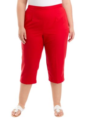Alfred Dunner Plus Size Capris | belk