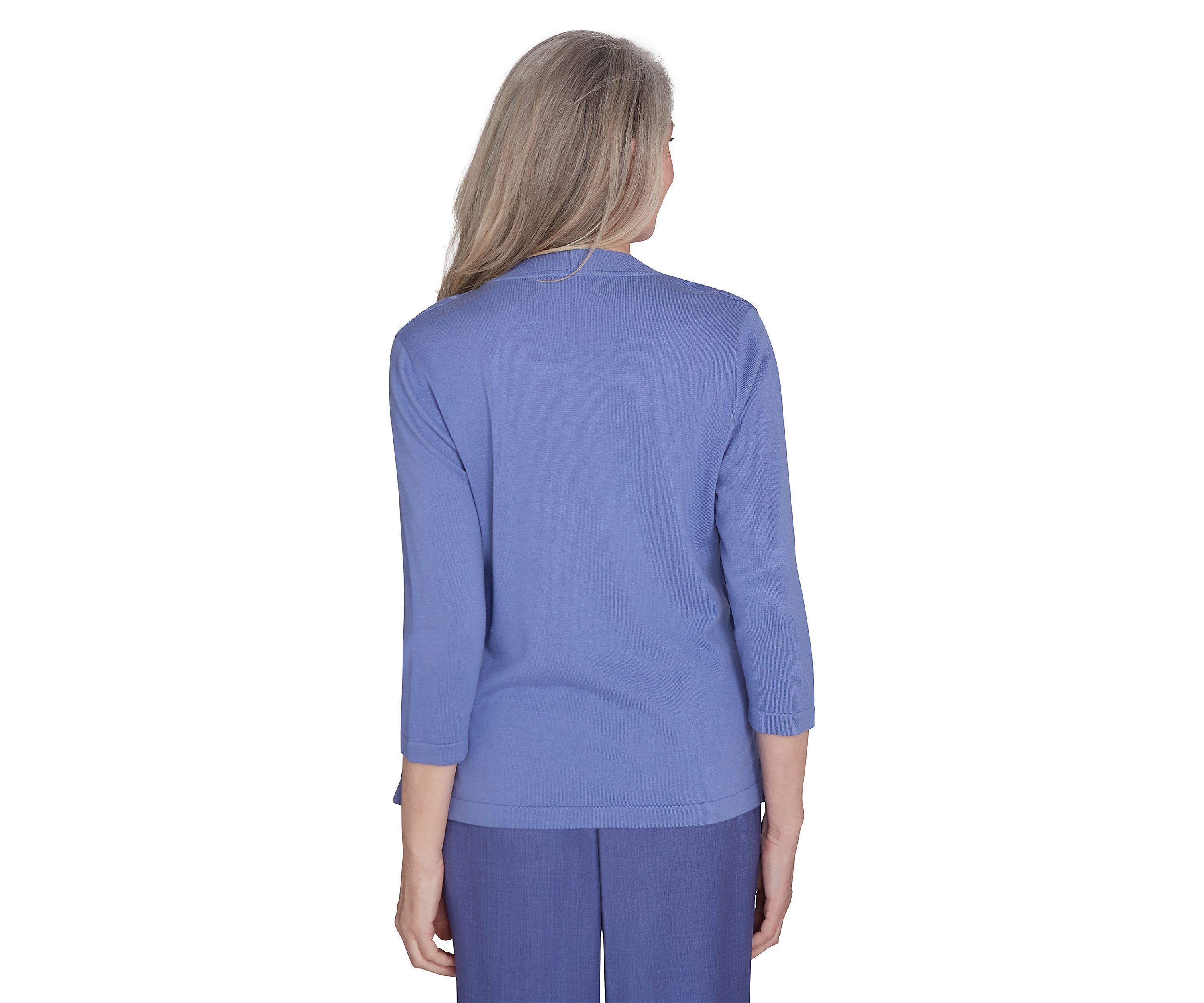 Alfred Dunner Women's Worth Avenue Animal Inner 2Fer Top | Belk