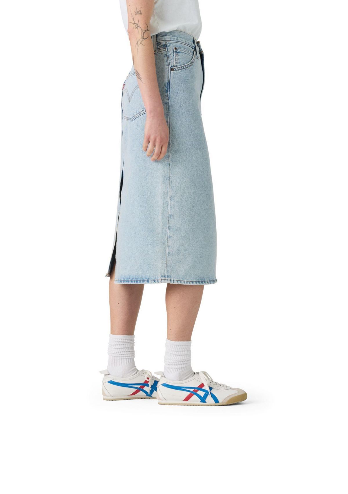 Levi's® Back Slit Midi Skirt | Belk