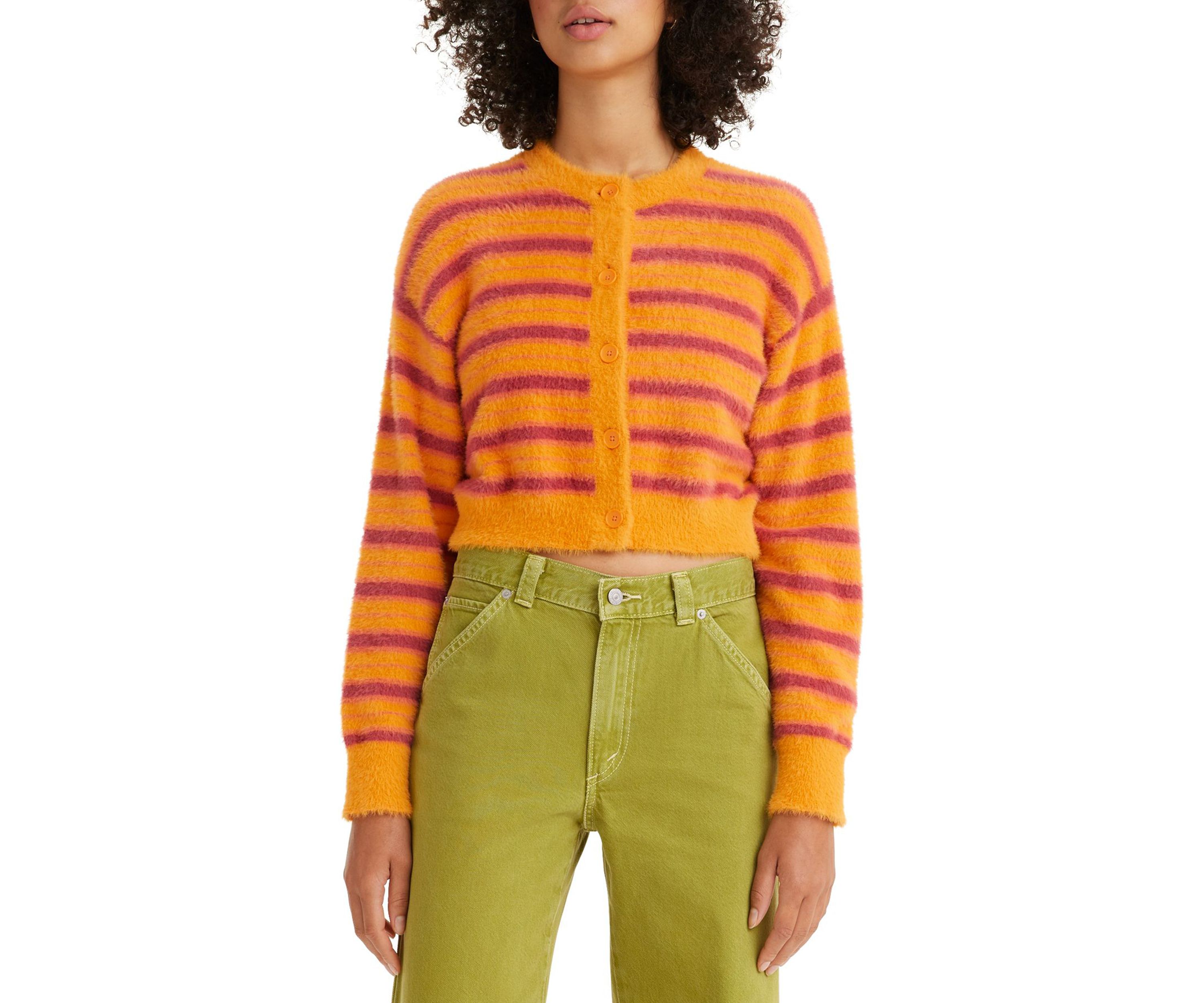 Levi's® Fuzzy Wuzzy Striped Cardigan | Belk