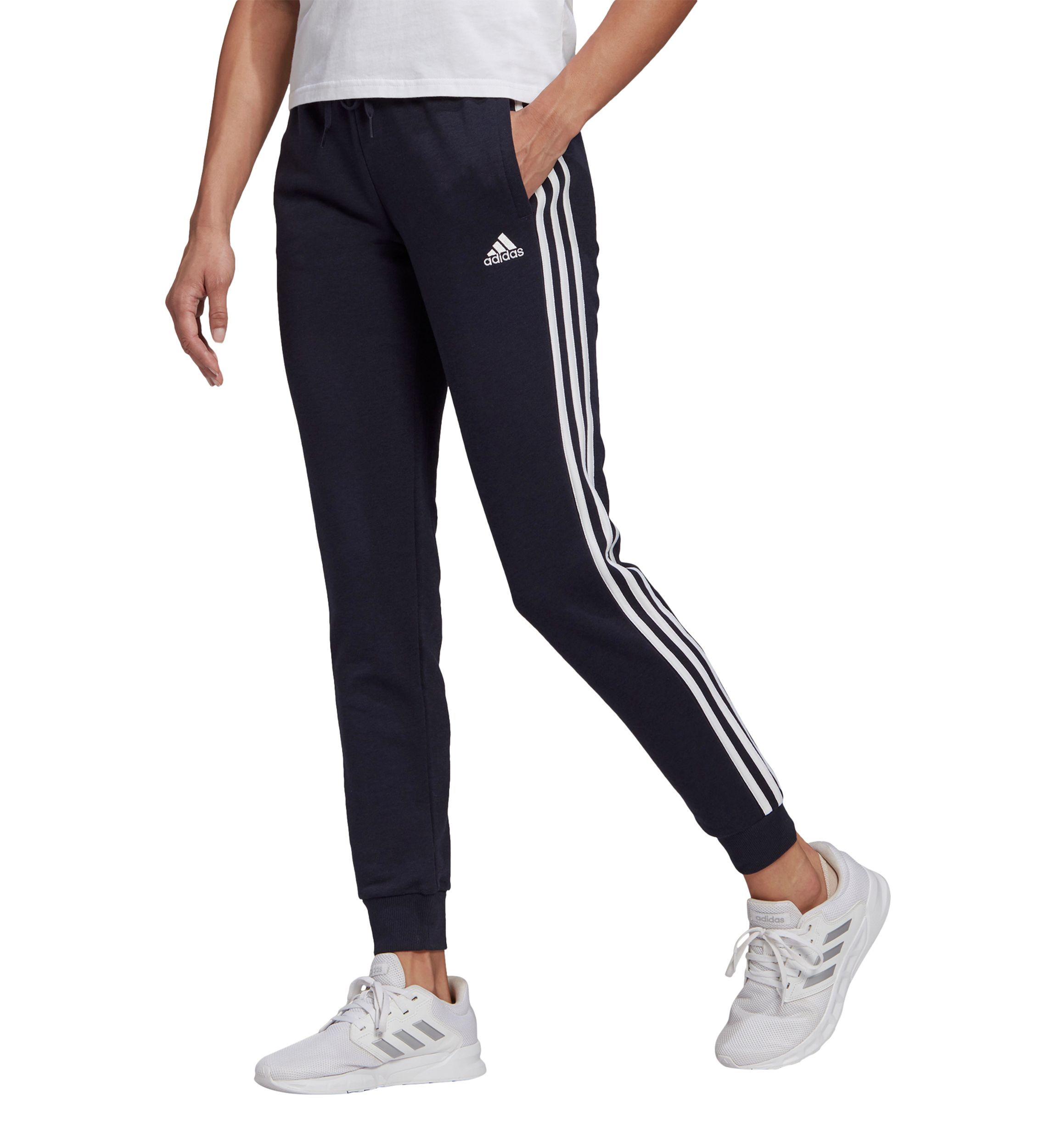 adidas Essentials French Terry 3-Stripes Pants | Belk