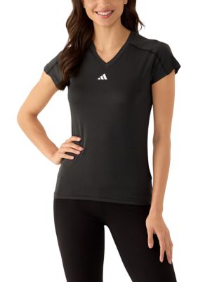 adidas AEROREADY Train Essentials Minimal Branding V-Neck T-Shirt | belk