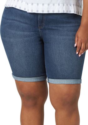 Lee® Plus Size Flex Motion Bermuda Shorts | belk