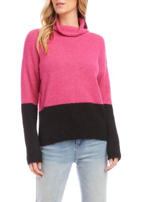 Karen Kane Petite Size Color Block Sweater | belk