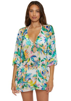 Becca Isla Verde Tropical Swim Cover Up | belk