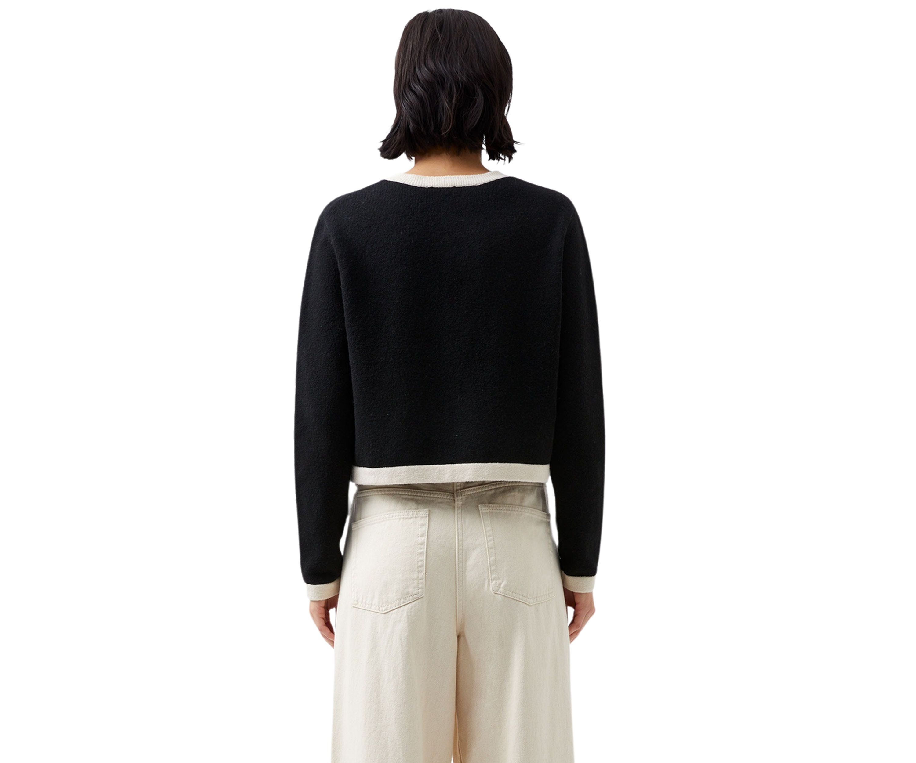 French Connection Contrast Cardigan | Belk