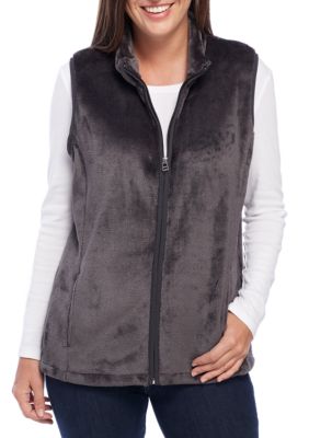 Kim Rogers® Petite Fleece Zip Vest | belk