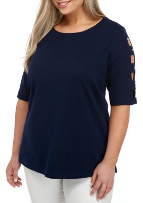 Kim Rogers Plus Size Tops | belk