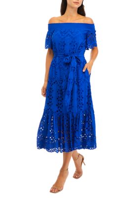 Lilly Pulitzer® Women's Isbell Eyelet Midi Dress | belk