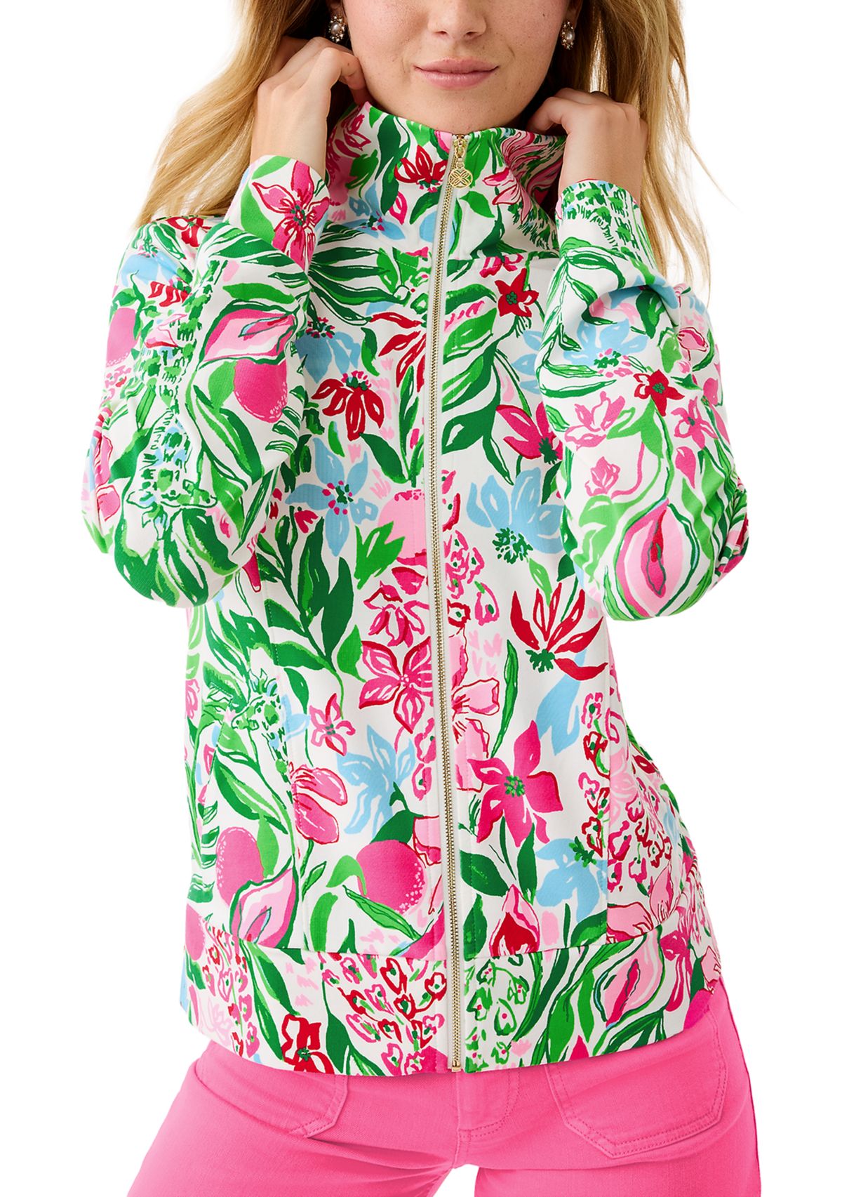 Lilly Pulitzer® Women's Eleni Full Zip Jacket with UPF 50+ | Belk