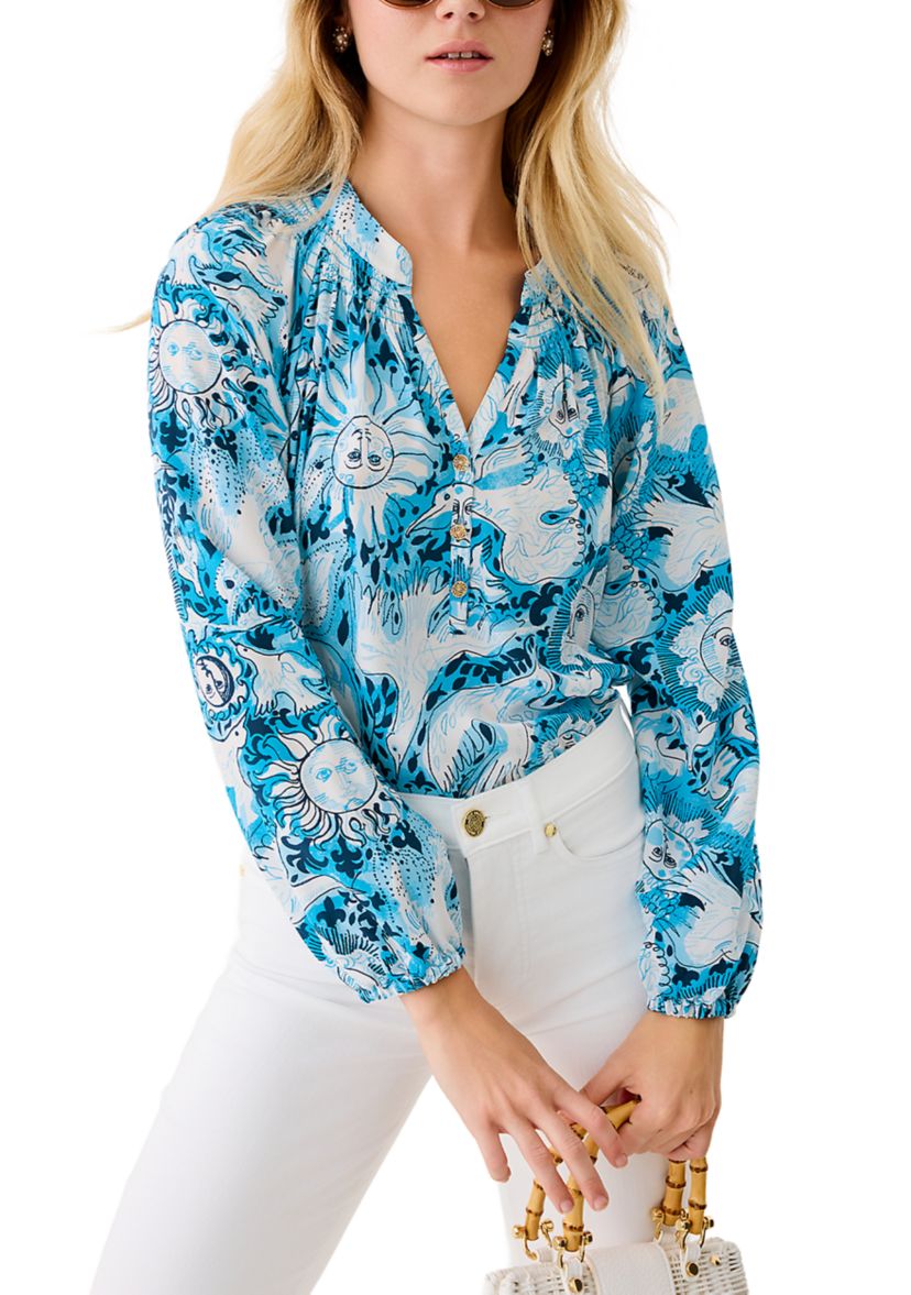 Lilly Pulitzer® Women's Elsa Silk Top | Belk