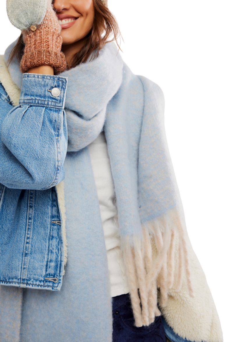 Free People Winter Chill Blanket Scarf | Belk