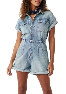 Free People Marci Cuffed Shortall | belk