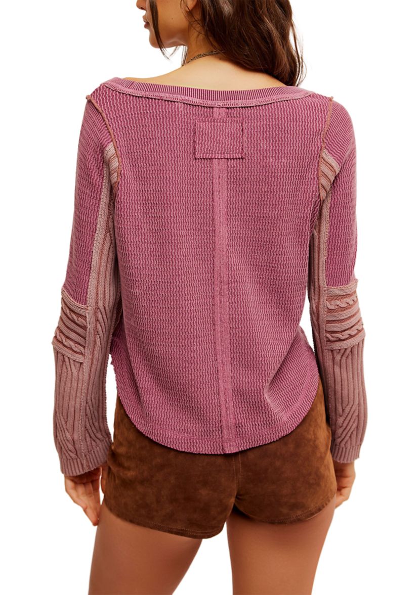 Free People Swinging Cable Cuff Top | Belk